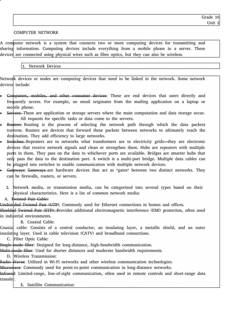 jeeeeer | PDF | Computer Network | Telecommunications