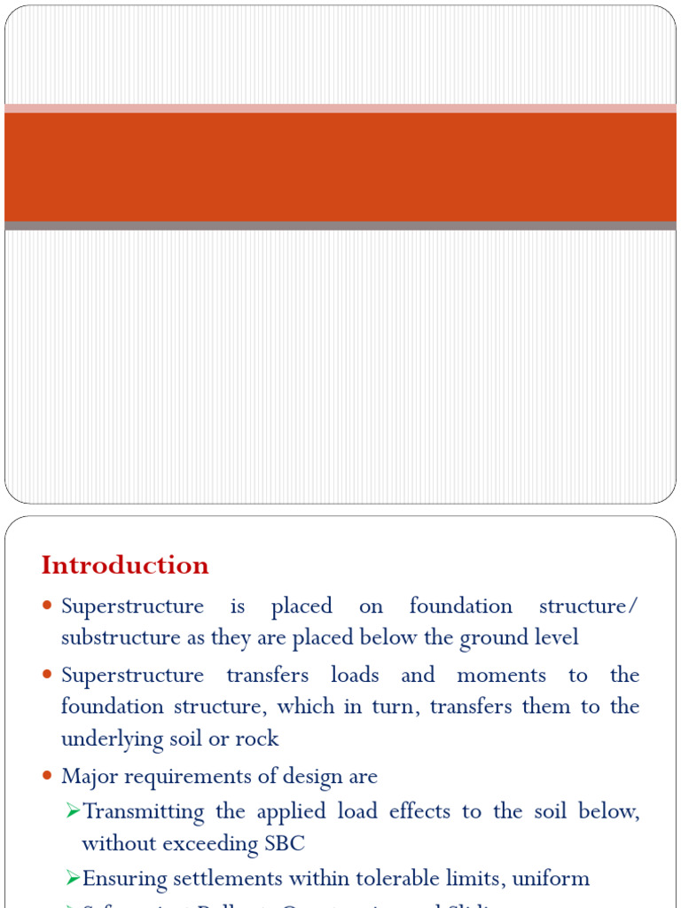 Design of Foundation | PDF | Deep Foundation | Foundation (Engineering)