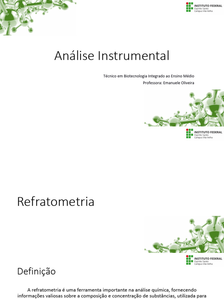 Aula 20 - Refratometria | PDF | Refração | Reflexão (Física)