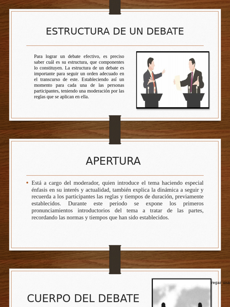 Estructura de Un Debate | PDF