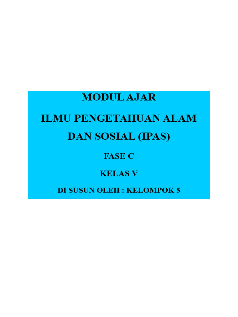 Modul Kel.5 ... | PDF