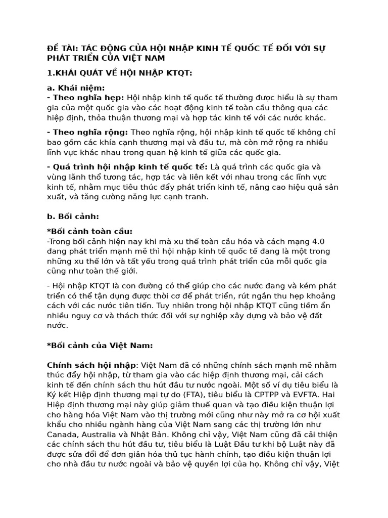 Đề tài 6 - KTCT | PDF