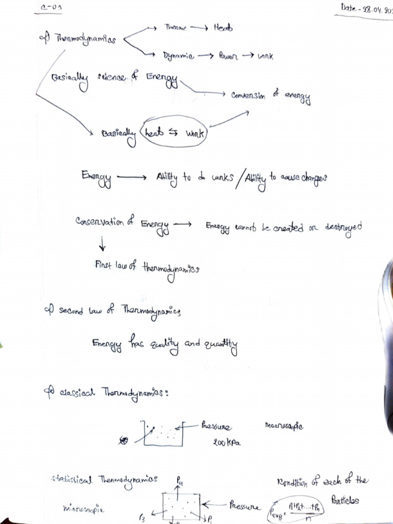 Thermodynamics Classlecture 1-4 | PDF | Thermodynamics | Continuum ...