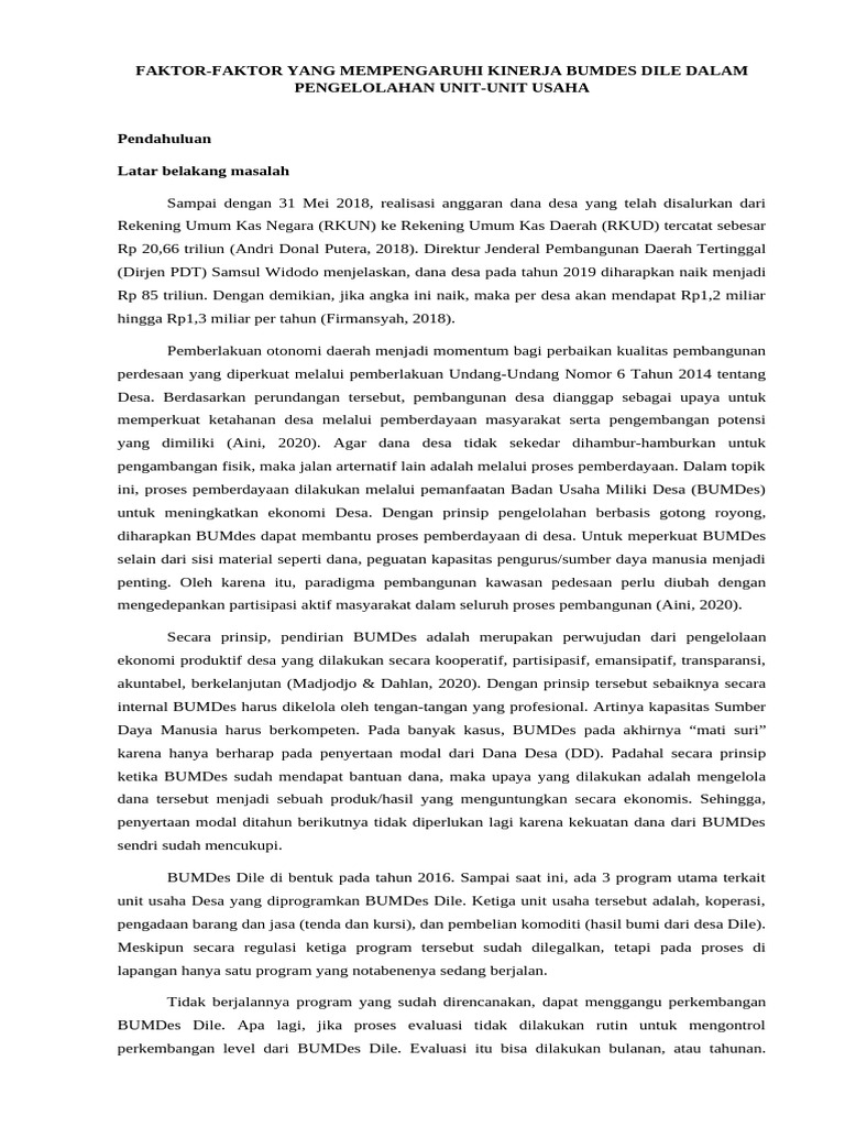 Contoh Artikel | PDF