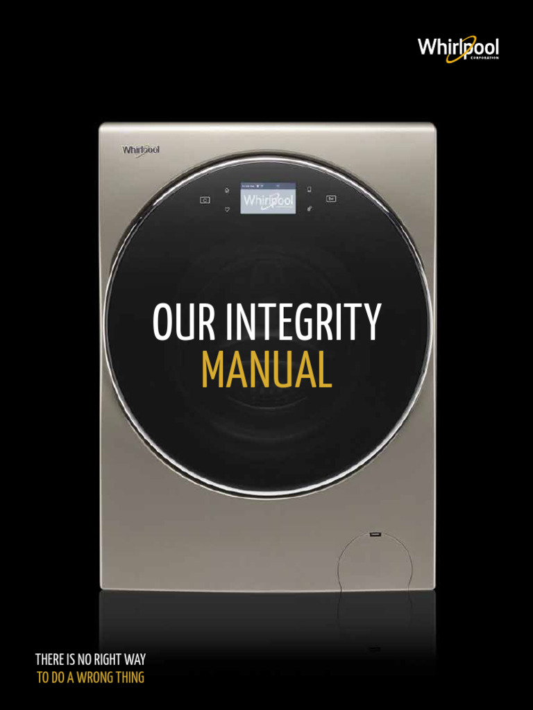 Code-of-conduct-and-Integrity Policy-Whirlpool | PDF | Integrity | Privacy