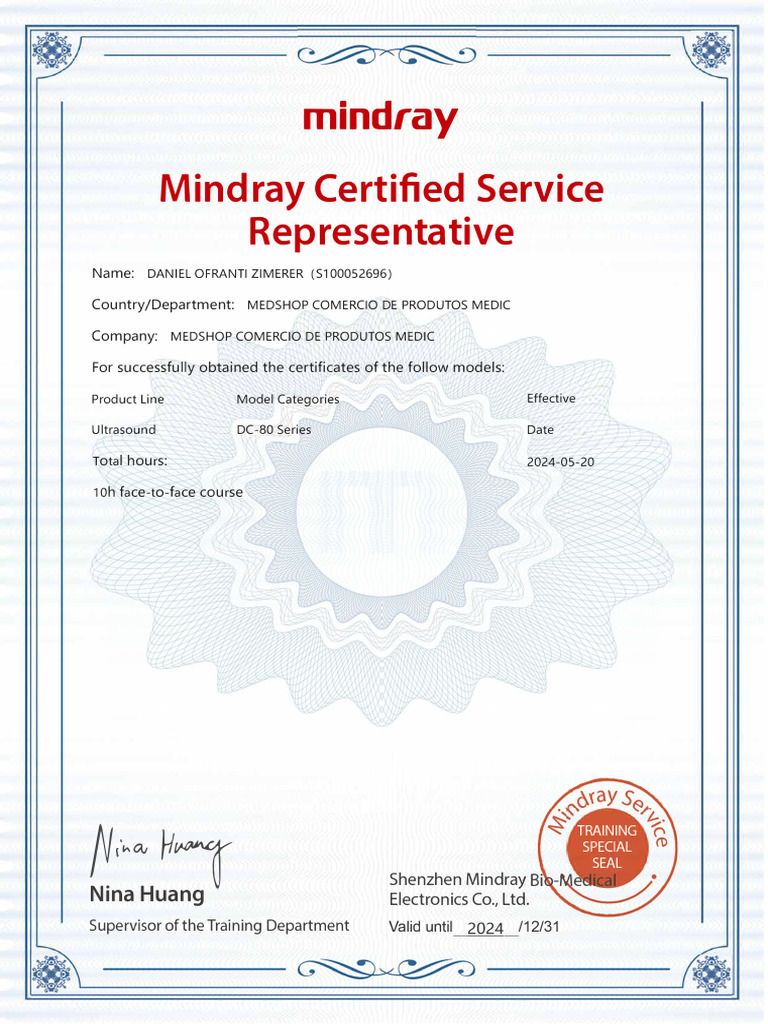 MCSR Certificate DC-80 SERIES | PDF