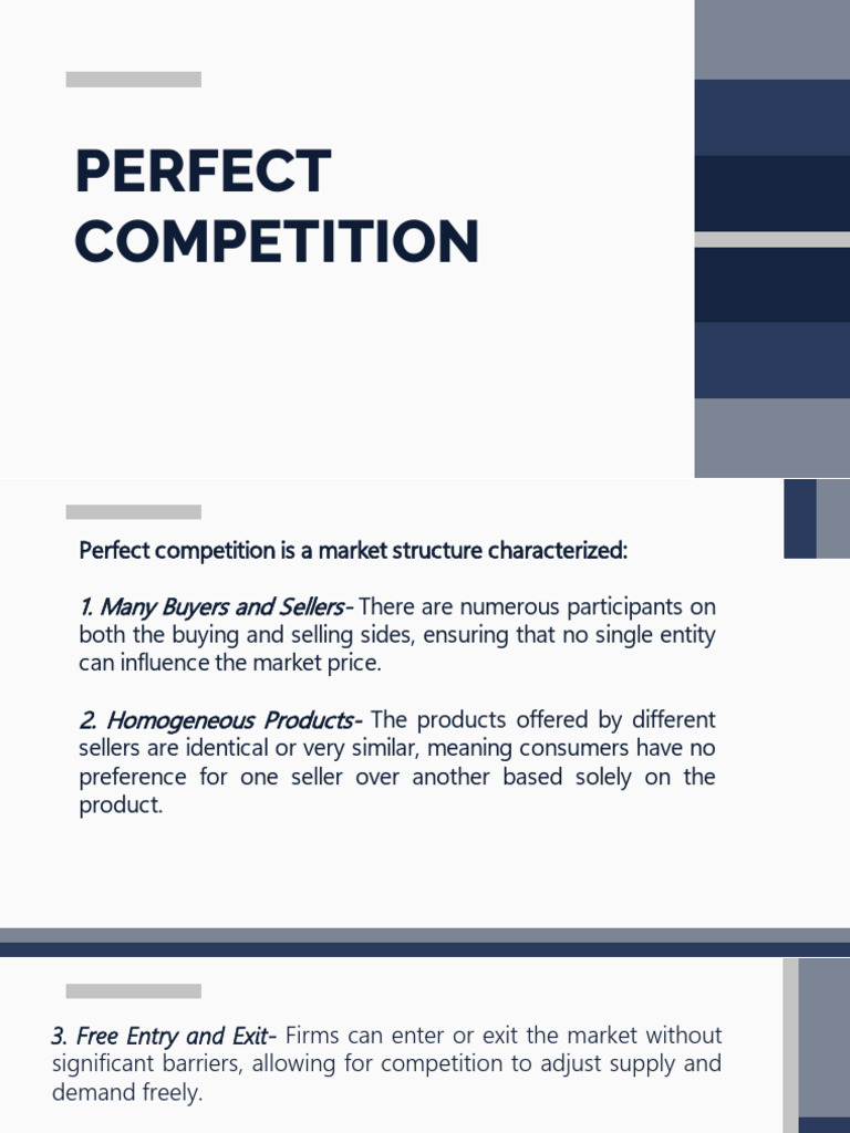 Lesson 6 - Perfect Competition - 2024 | PDF | Perfect Competition ...