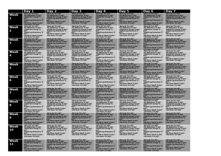 Seat Removal Workout | PDF | Anatomical Terms Of Motion | Limbs (Anatomy)
