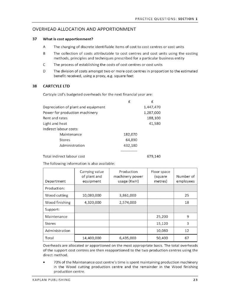 Ba2 Absorption Exercise | PDF