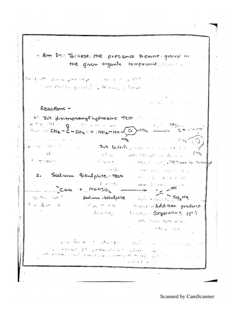 Functional Group Analysis, Expt-5-1 | PDF