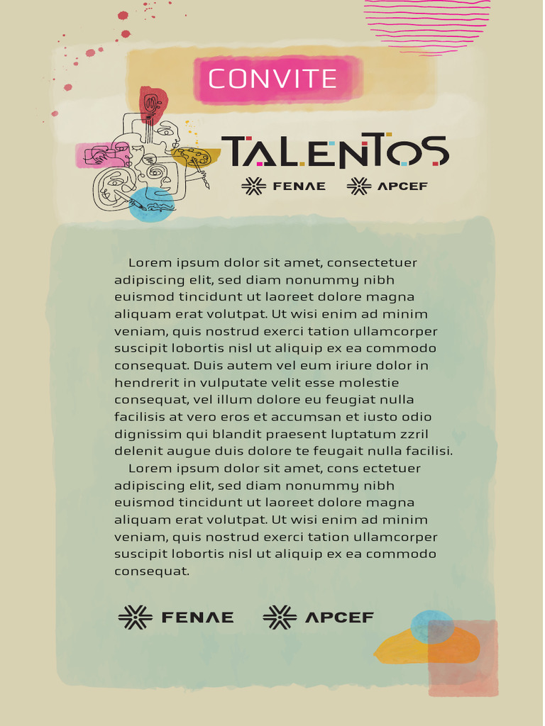 Convite Estadual - Talentos | PDF