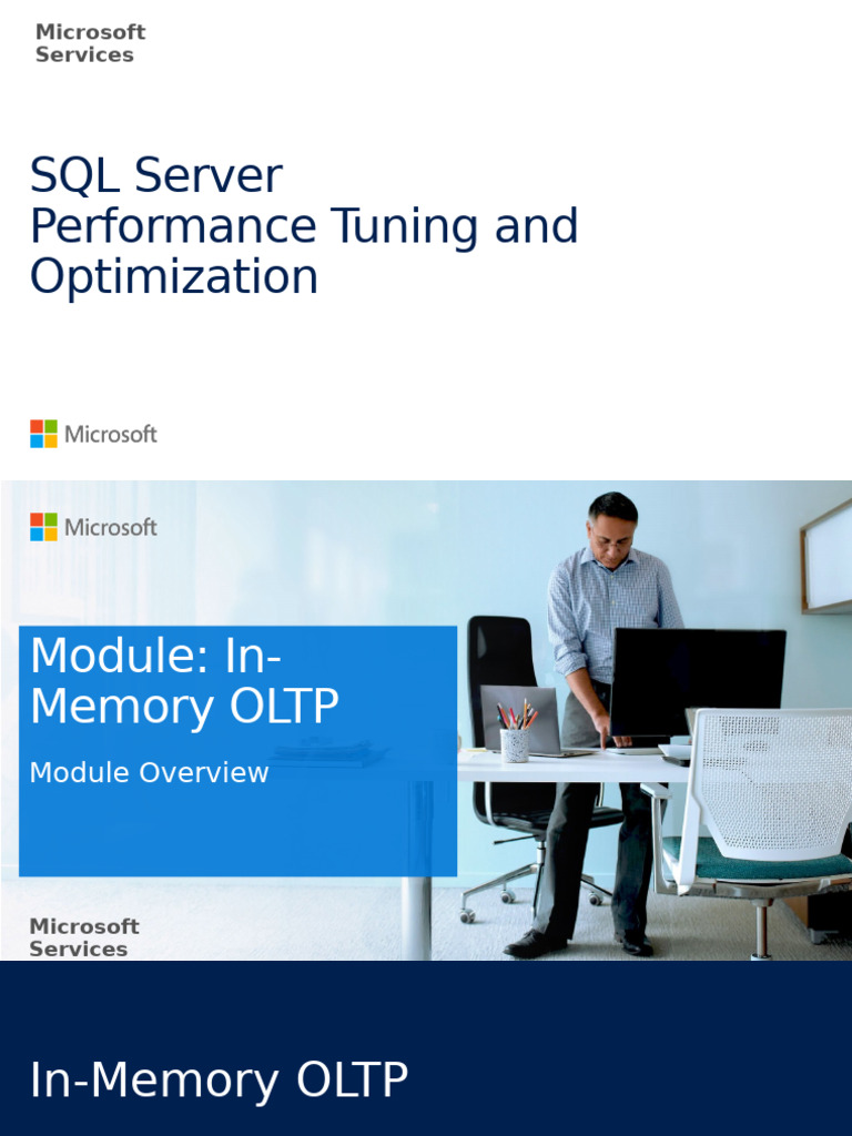 Module 5 in Memory OLTP | PDF | Database Index | Microsoft Sql Server