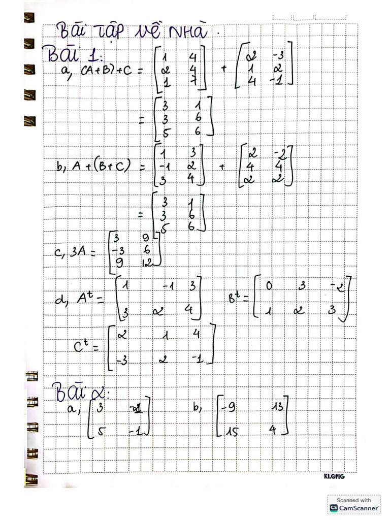 BTVN - TCC - Le Phuong Ngan | PDF