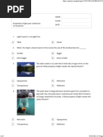 Class 10 Science Pyq CH 10 The Human Eye and The Colourful World | PDF | Rainbow | Eye