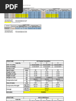 Combined Aggregate Gradation Example | PDF | Concrete | Cement
