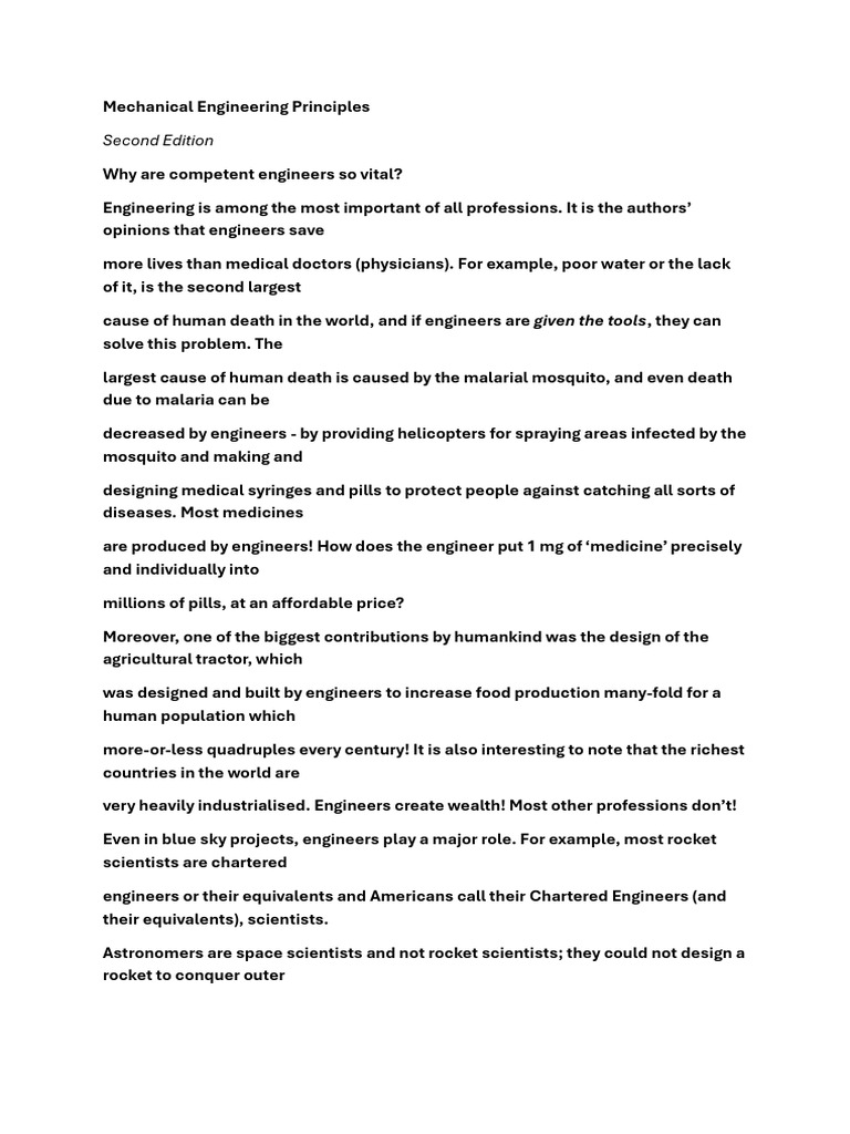 Mechanical Engineering Principles | PDF | Trigonometric Functions ...