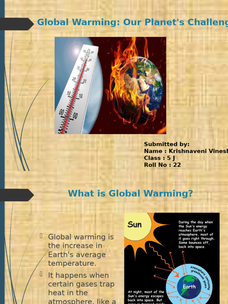 Understanding Global Warming Effects | PDF