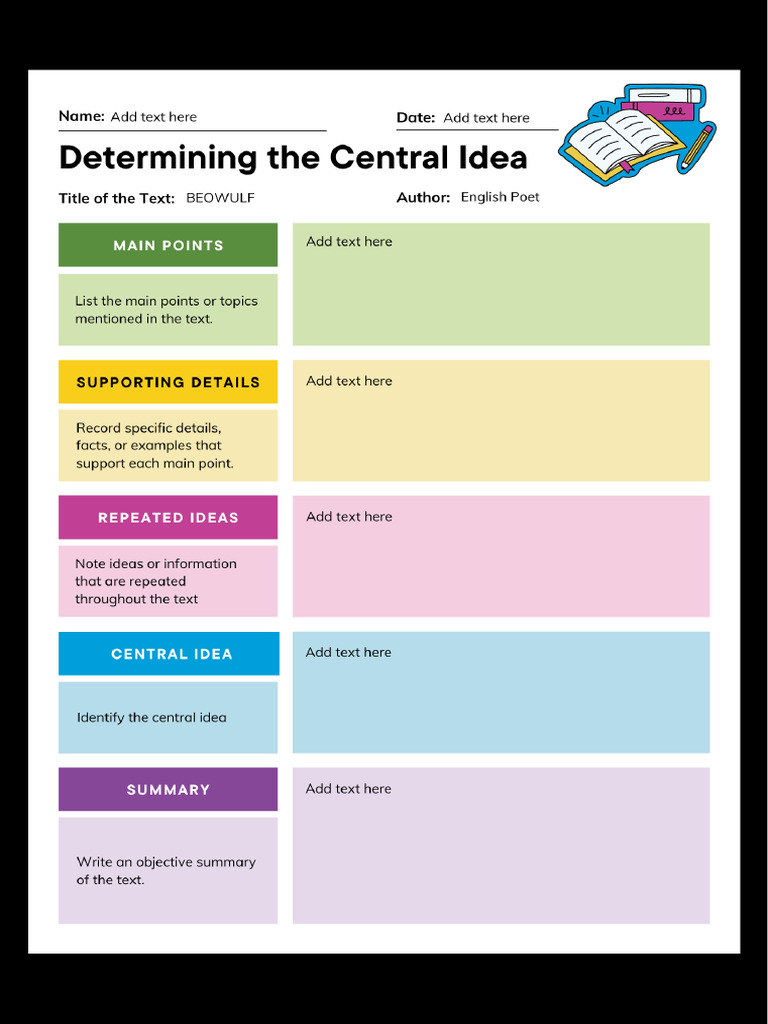 Beowulf - Writing Activity | PDF