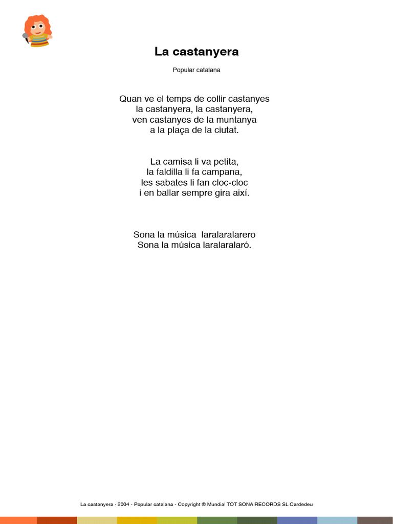 5 Popularsnoves Lletra La-Castanyera | PDF