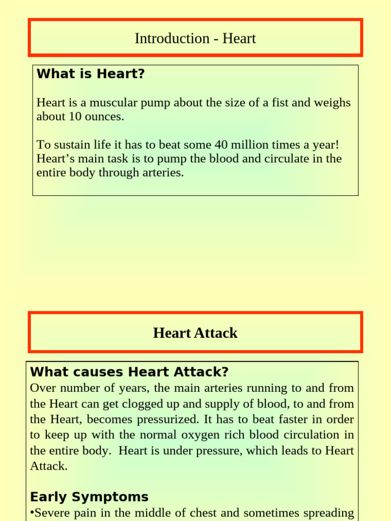 Heart Attack | PDF