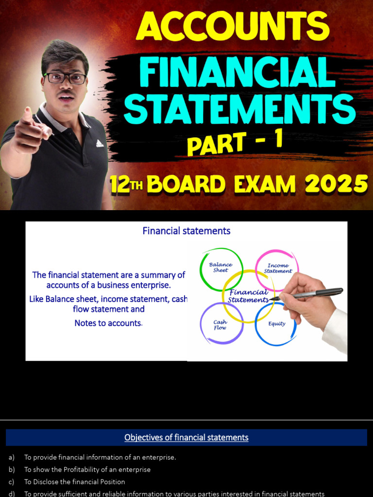 Financial Statements Overview in Ahmedabad | PDF | Expense | Balance Sheet