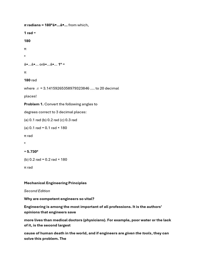 Industrial Management | PDF | Trigonometric Functions | Pi