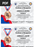 Certificate For SSG Officers | PDF