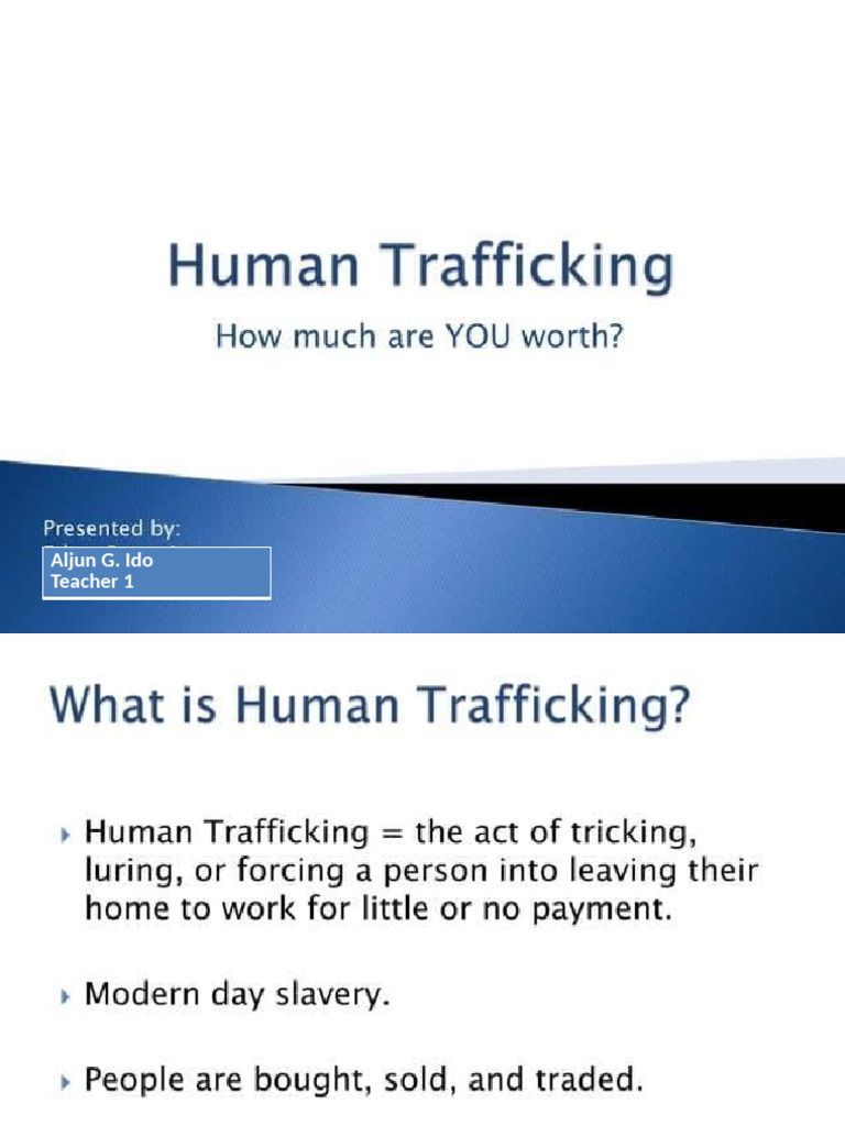 Human Trafficking | PDF