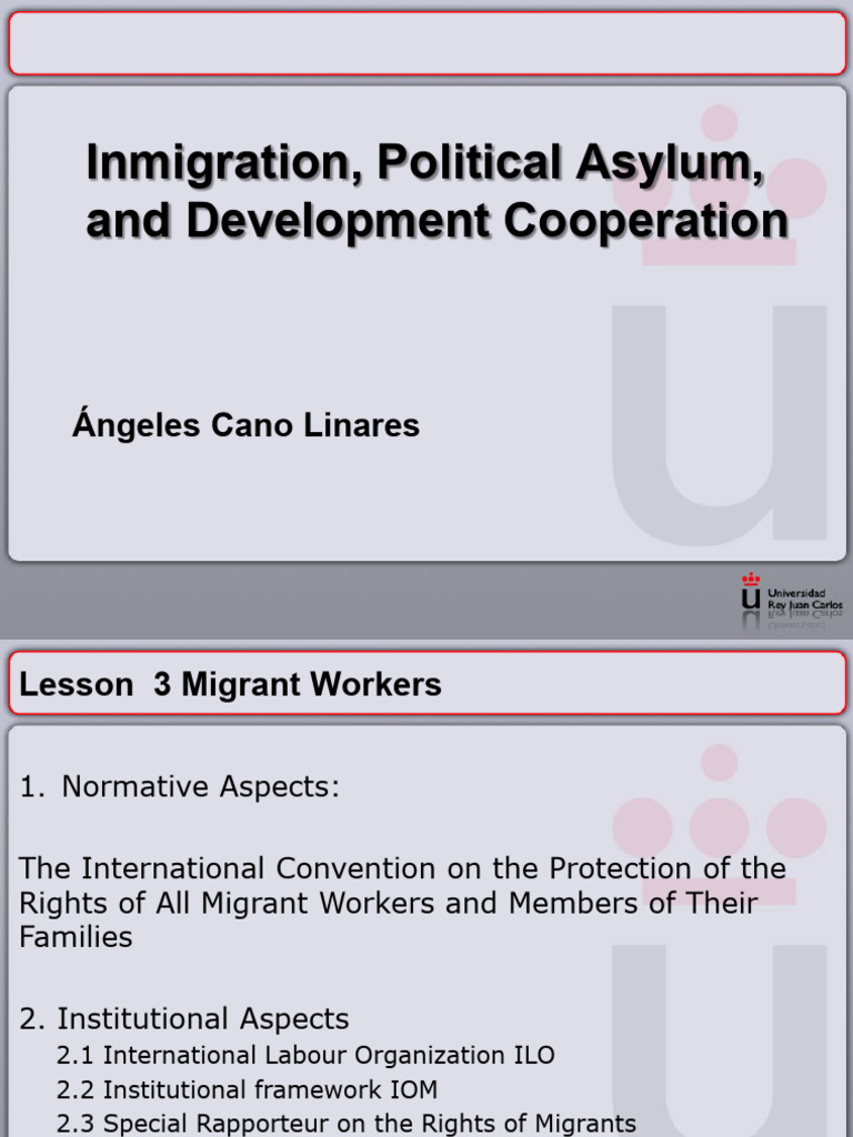 Lesson 3. Migrant Workers | PDF | International Labour Organization ...