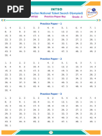 INTSO - MTSO - Grade-5 - Practice Paper-1 - 2024 | PDF | Arithmetic ...
