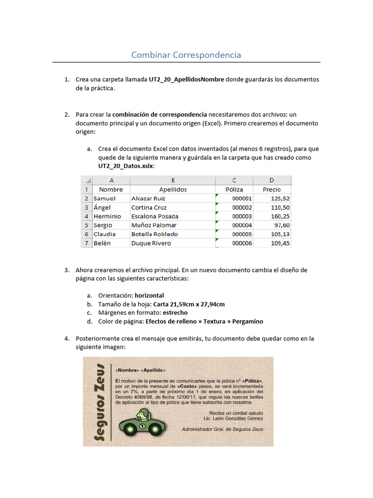 UT2 20 CombinarCorrespondencia2 | PDF