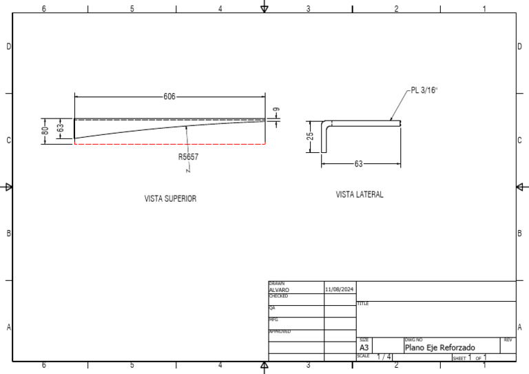 Plano Eje Reforzado | PDF