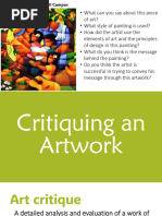 Feldman's Art Criticism Model Explained | PDF | Love | Liberal Arts ...