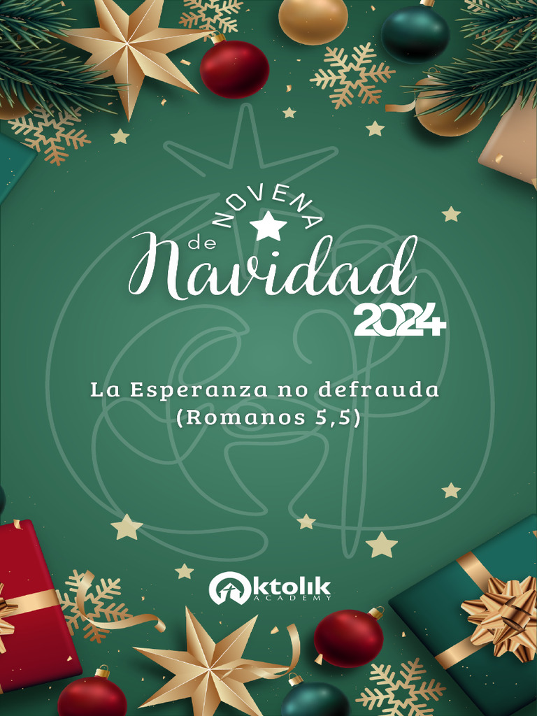 Novena De Navidad 2024 Pdf María Madre De Jesús Amor