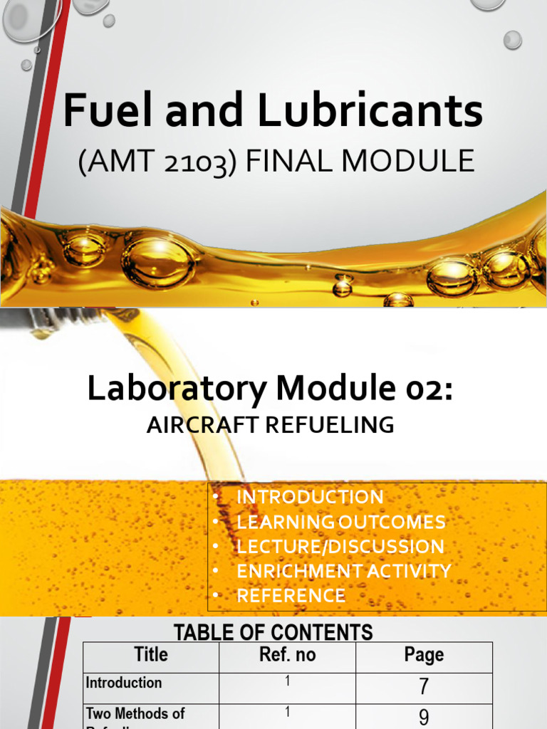 AMT 2103 Final Lab MODULE No.2 | PDF | Aerial Refueling