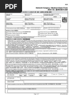 Aia Pre-Approval Form 2025 | PDF | Surgery | Credit Card