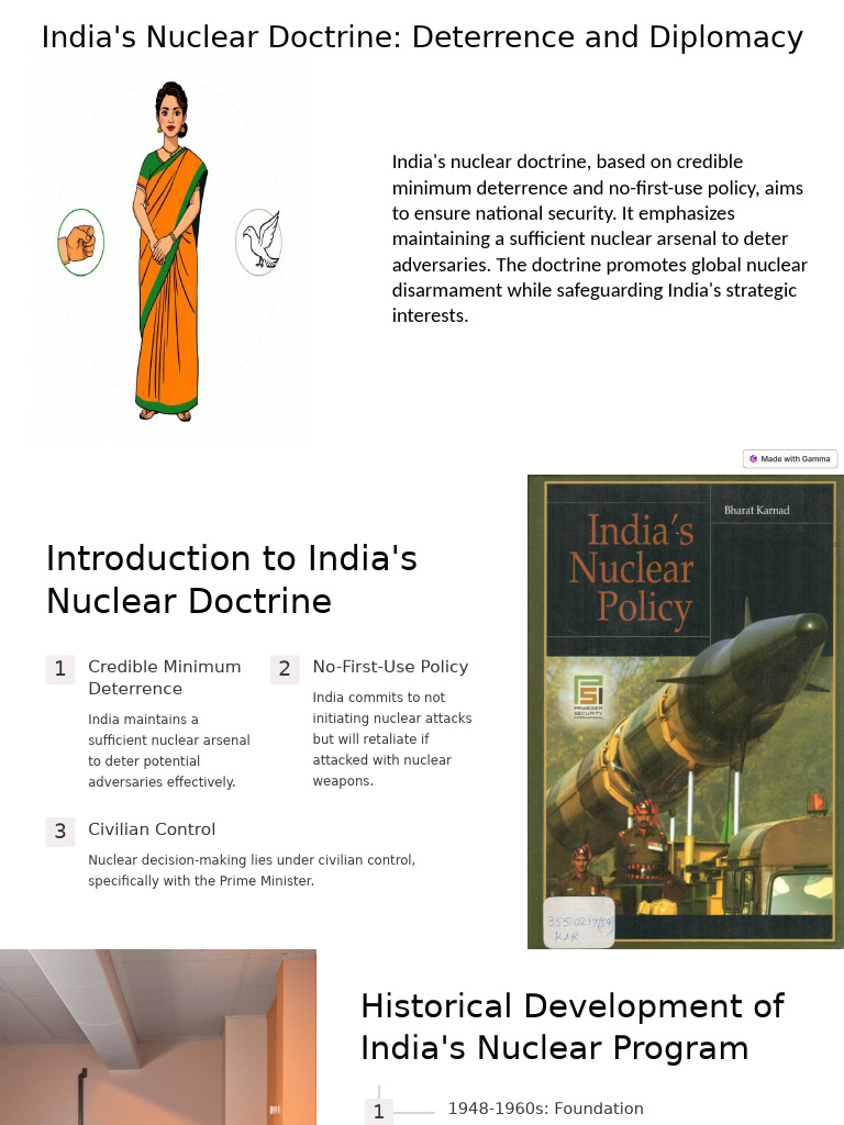 India's Nuclear Doctrine: Deterrence and Diplomacy | PDF | Deterrence ...