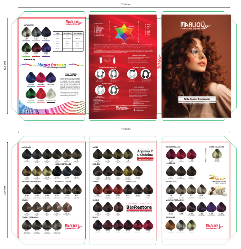 Carta Marliou Virtual | PDF | marrón | Rubio