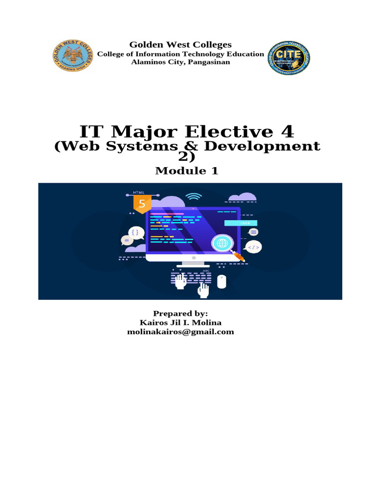 ITELEC4 Mod 1 | PDF | Php | Variable (Computer Science)