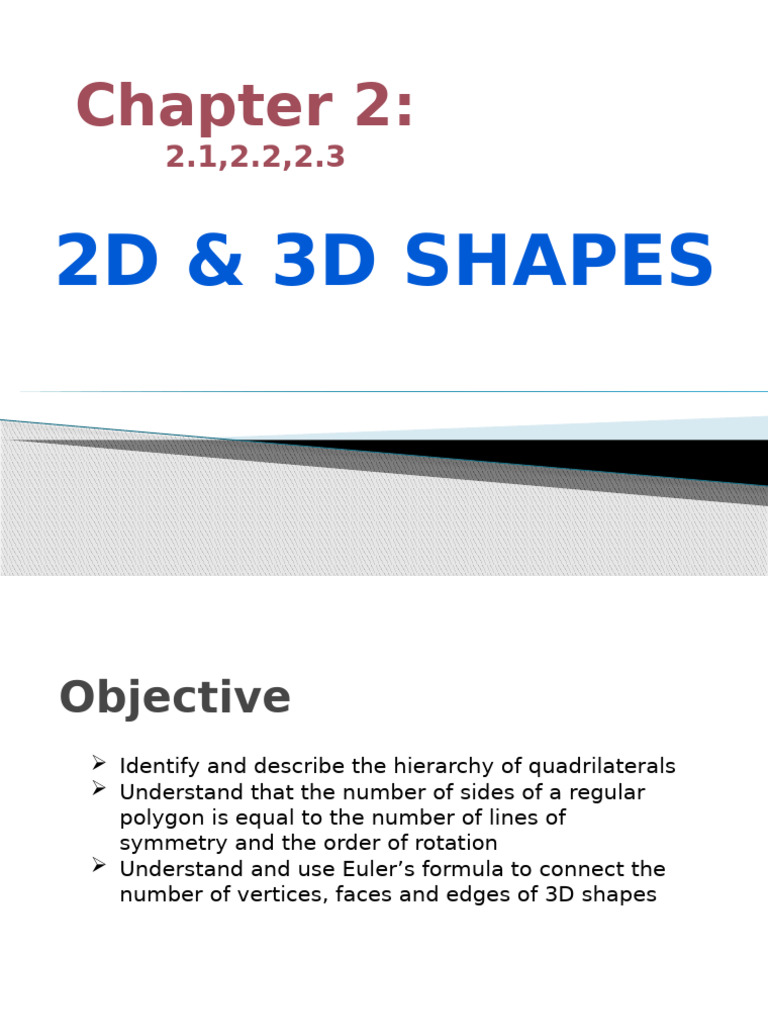 2D & 3D Shapes | PDF | Rectangle | Shape