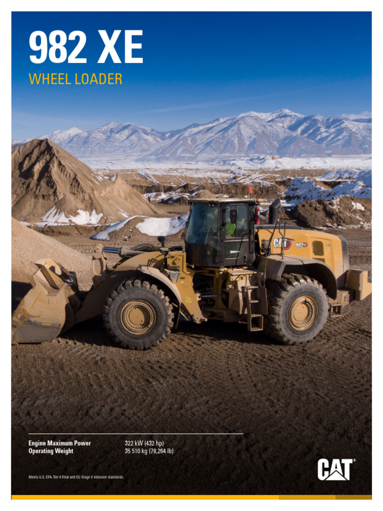 982 Xe | PDF | Engines | Loader (Equipment)