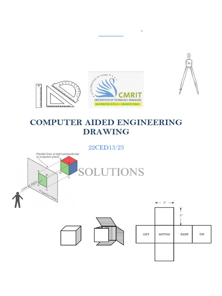 CAED Solution | PDF | Triangle | Euclidean Geometry