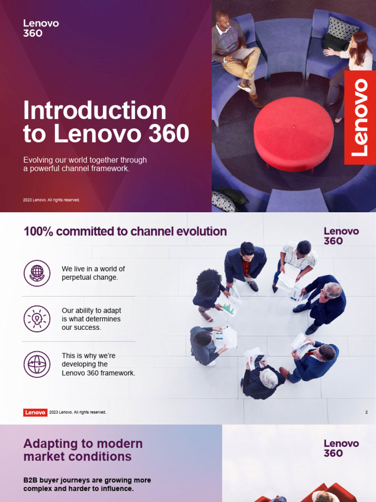 Lenovo 360 Presentation (EMEA) | PDF | Lenovo | Economies