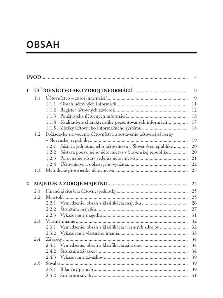 Obsah | PDF