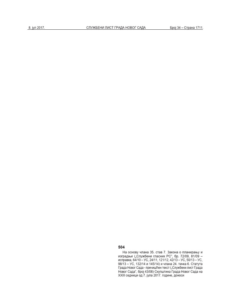 2166-Tekst Plana | PDF