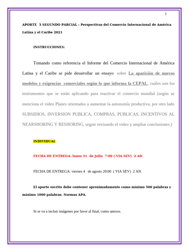 Fundamentos de Comercio Exterior 2 A PILATAXI LIZBETH | PDF | Subvención | El comercio internacional