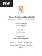 Consumer Rights Project Class10 FULL | PDF | Teachers | Brand