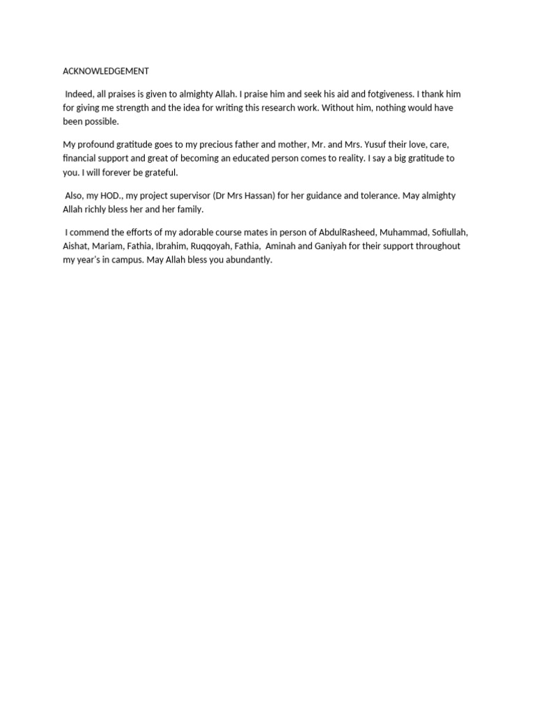 Acknowledgement Wps Office | PDF