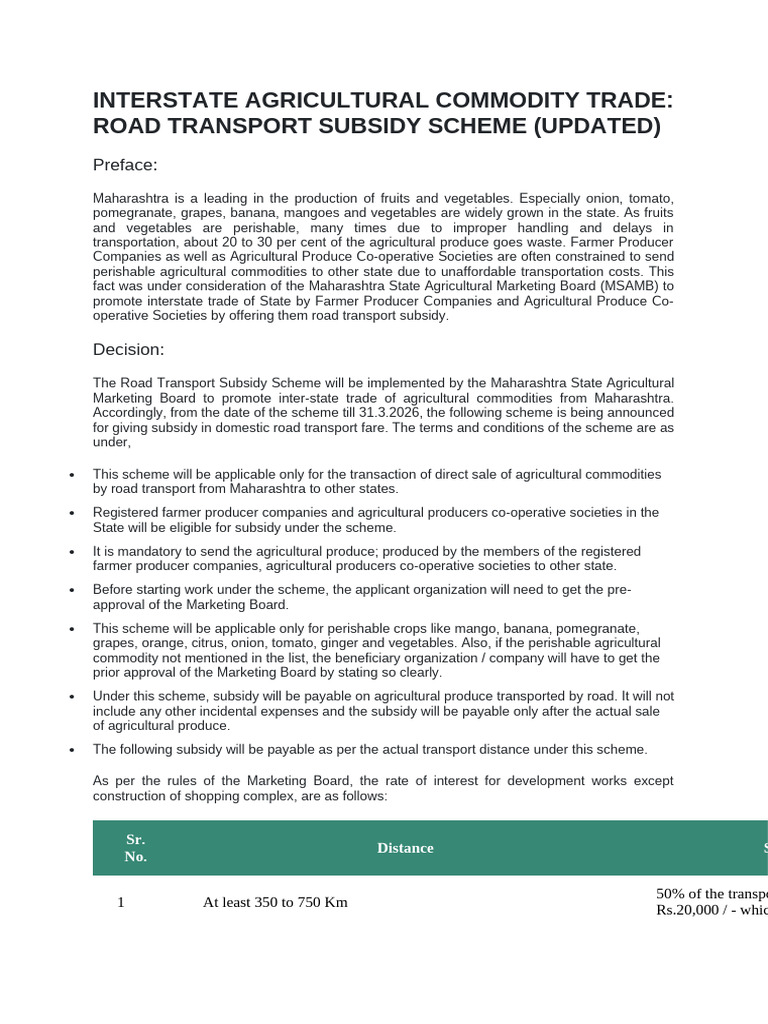 Interstate Agricultural Commodity Trade | PDF | Agriculture | Vegetables