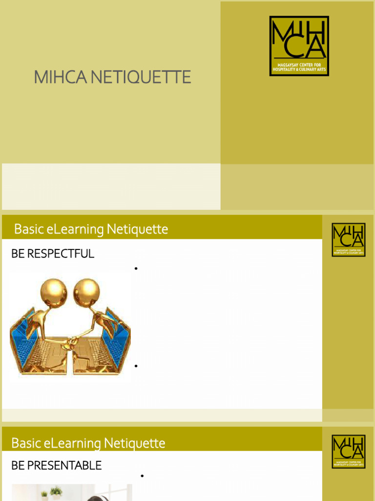 Mihca Netiquette | PDF